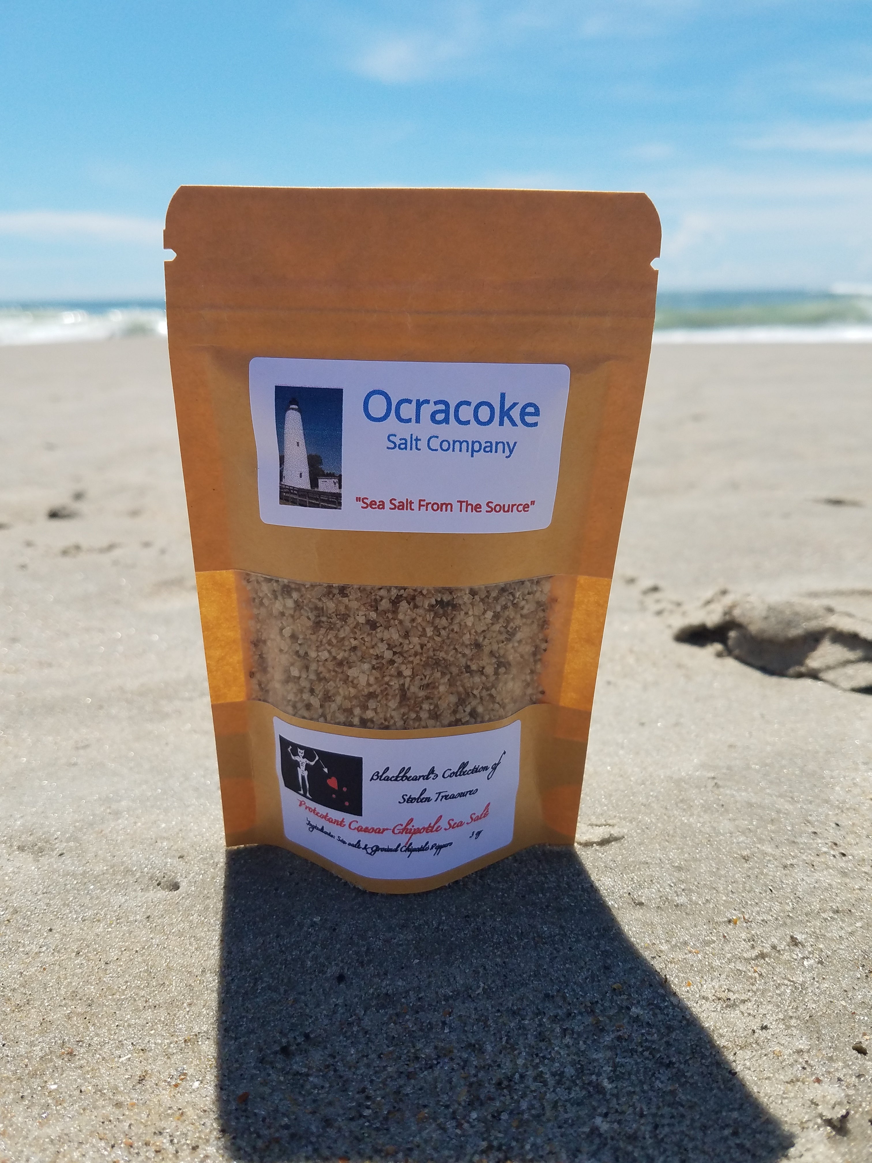 Protestant Caesar Chipotle Sea Salt – Ocracoke Sea Salt